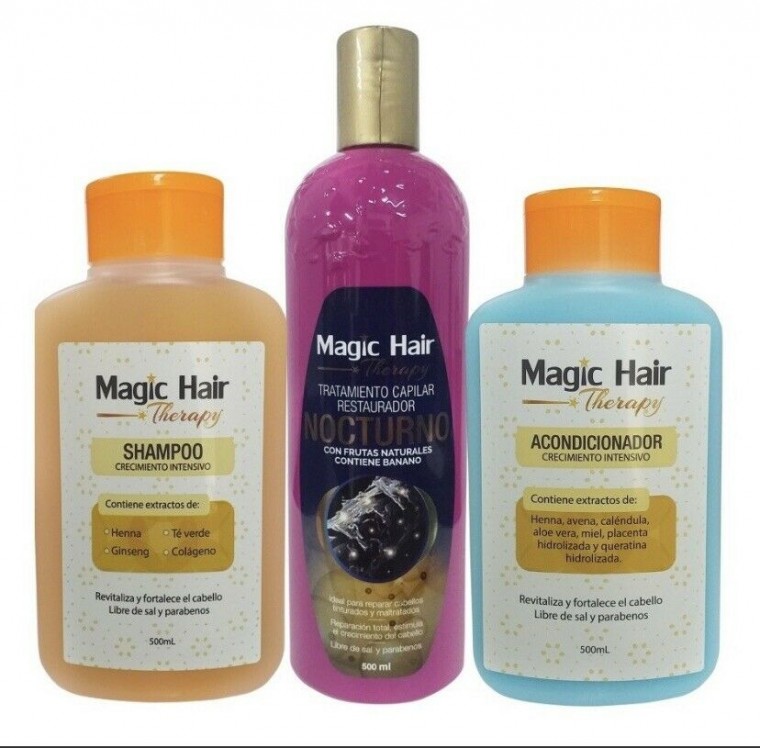 Magic Hair Therapy Intense Growth Shampoo, Conditioner & Night ...